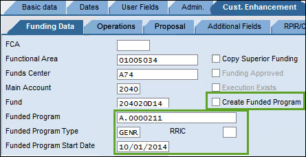Funded Programs (1 of 4)
