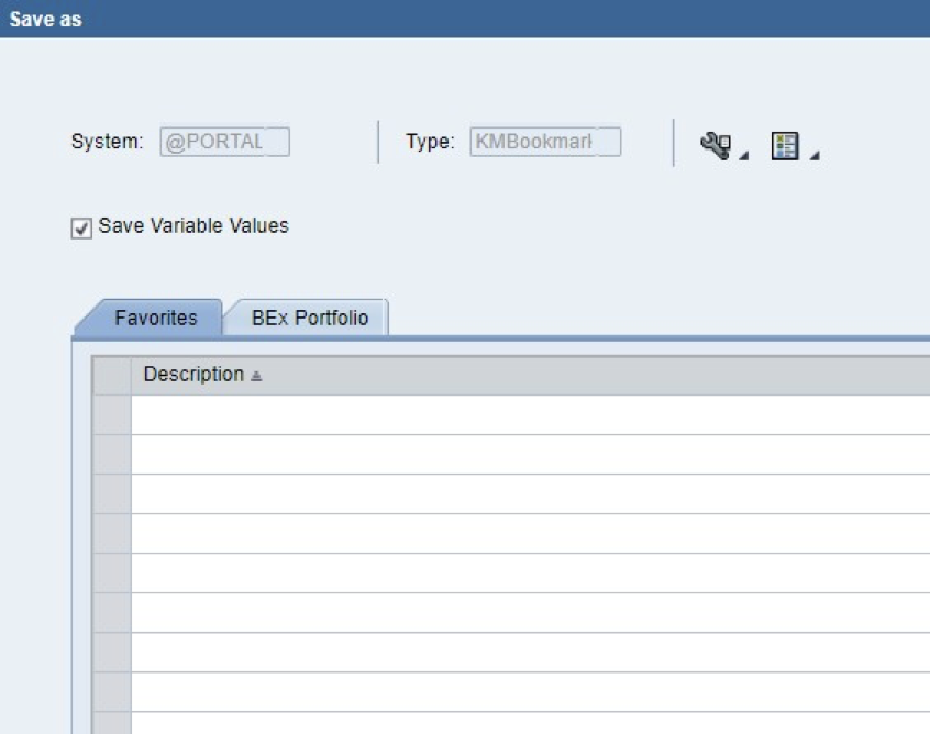 Access Saved BEx Reports (1 of 2)