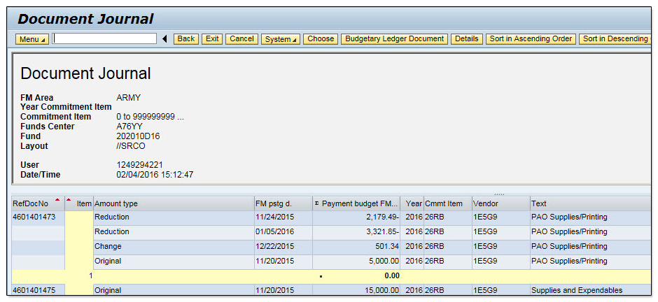 Execute ECC Reports (1 of 3)